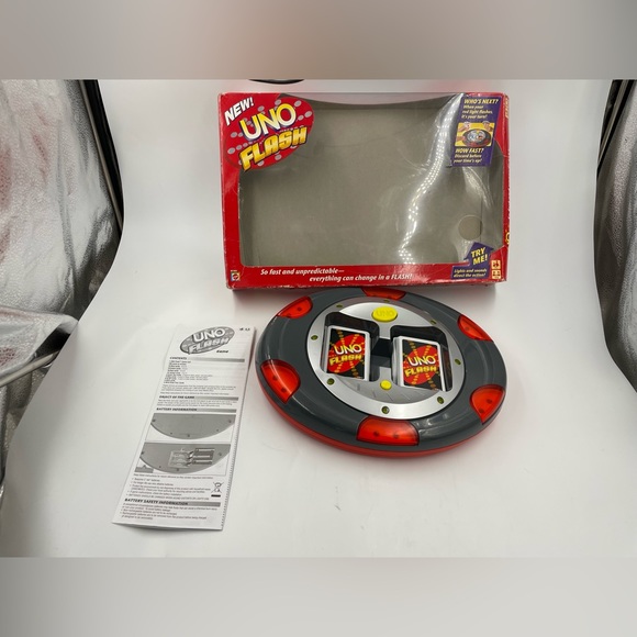 Games | Uno Flash Game Board Electronic 207 Mattel M1002 | Poshmark